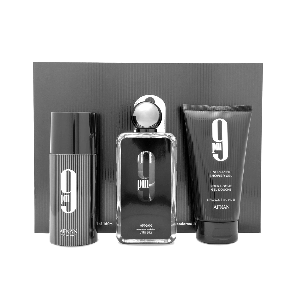 Afnan 9pm 3 piece Gift set – my royal musk