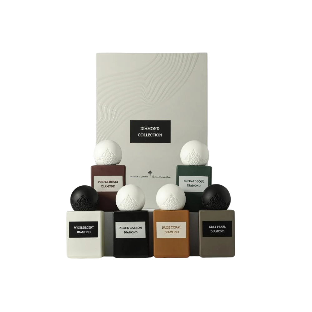 Ibrahim Al Qurashi Mini Diamond Collection 6 X 10ml Spray – my royal musk
