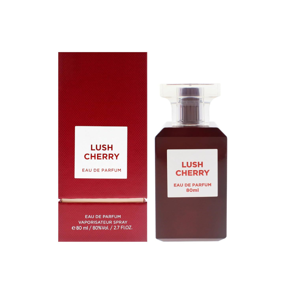 Fragrance World Lush Cherry Eau De Parfum 80ML – my royal musk
