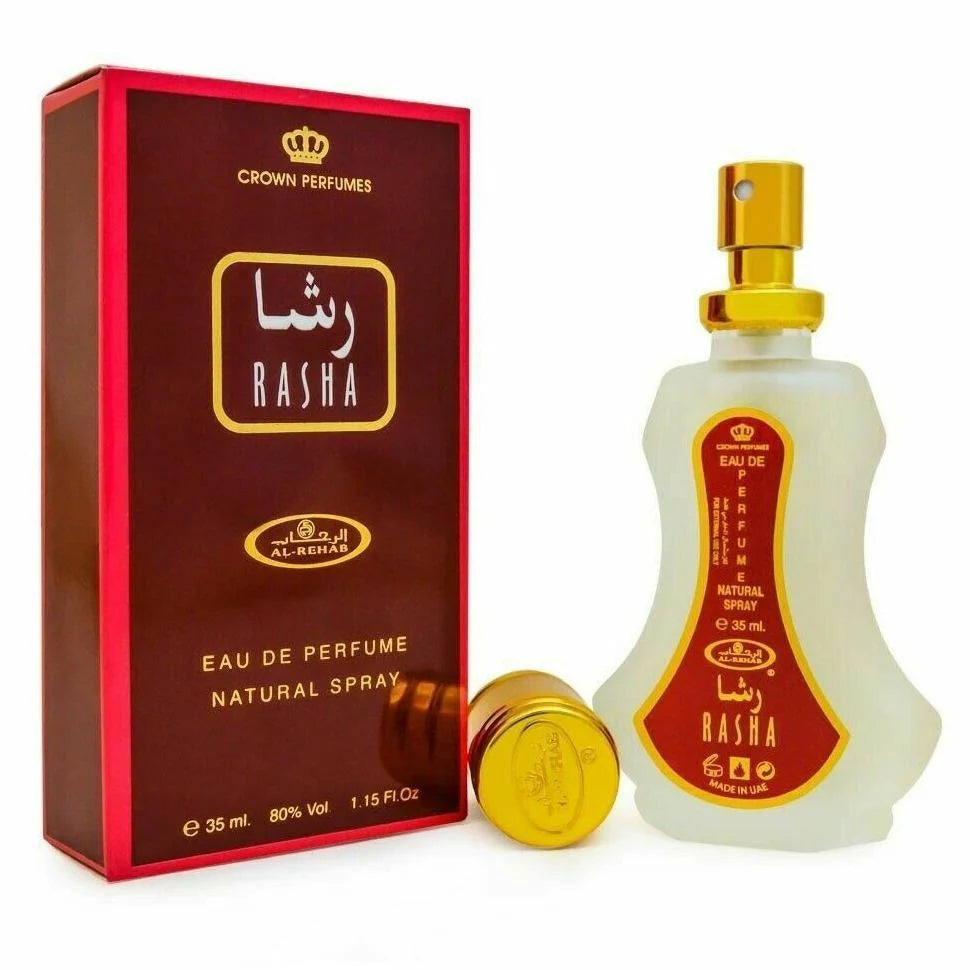 Al Rehab Rasha Eau De Parfum 35ML Natural Spray – my royal musk